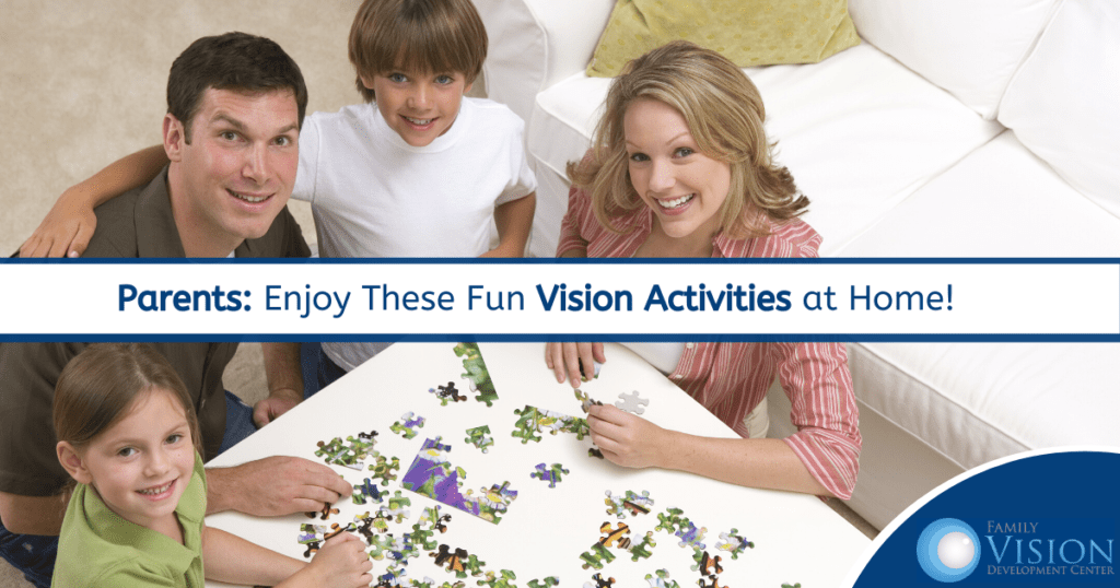 3 Easy Vision Therapy Activities Children Can do at Home