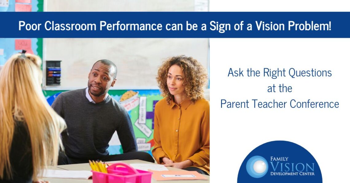 Parent Teacher Conferences Can Reveal These 5 Clues of a Vision Problem
